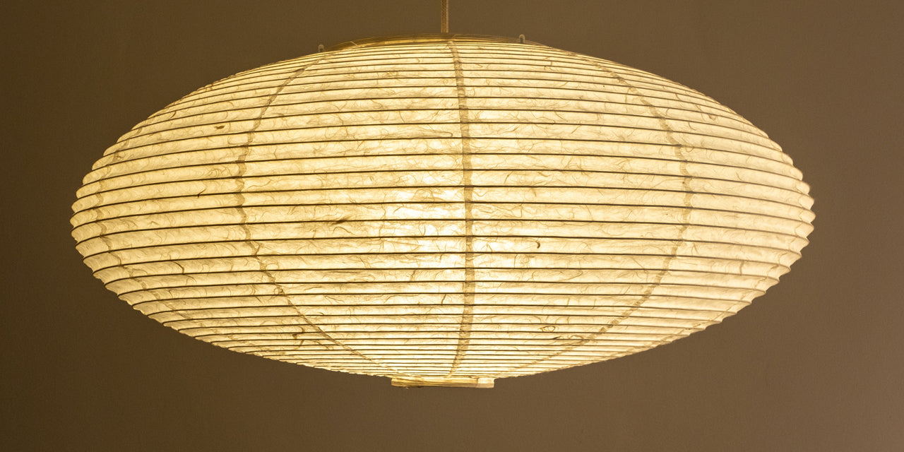 Lighting, Japanese paper and fabric shades and ceiling lights | Sansho